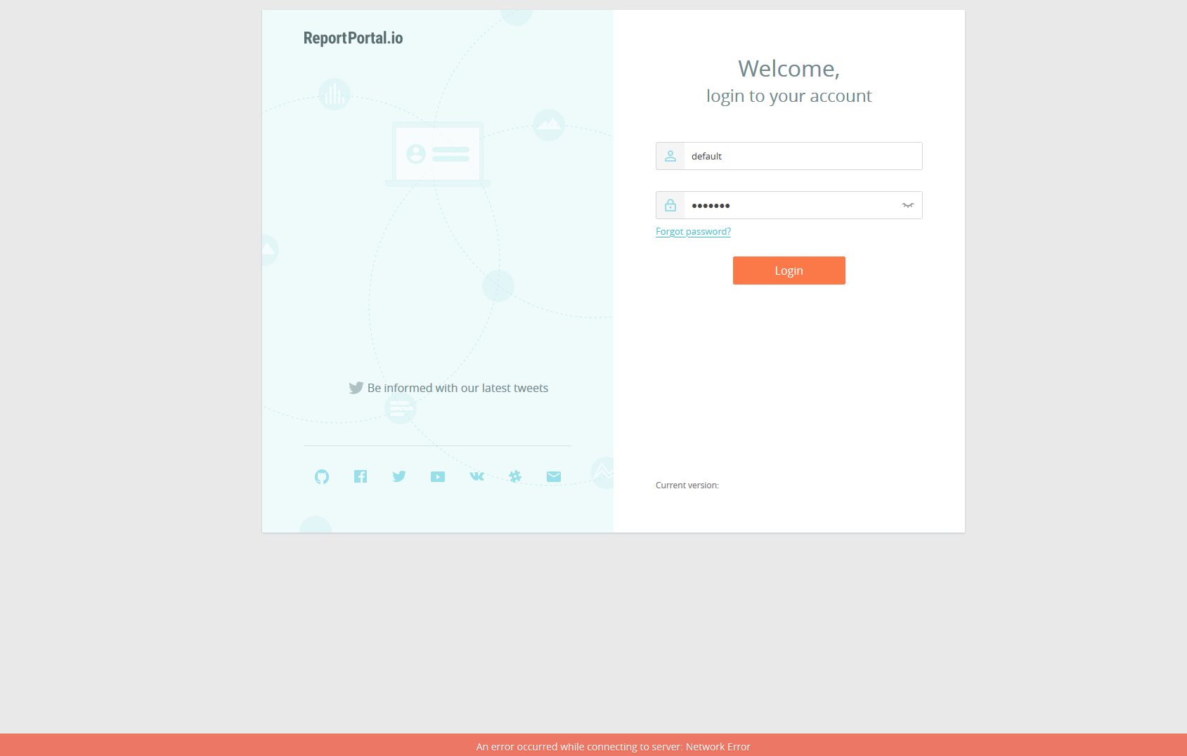 [v5] Unable to login to ReportPortal after shell installation · Issue ...