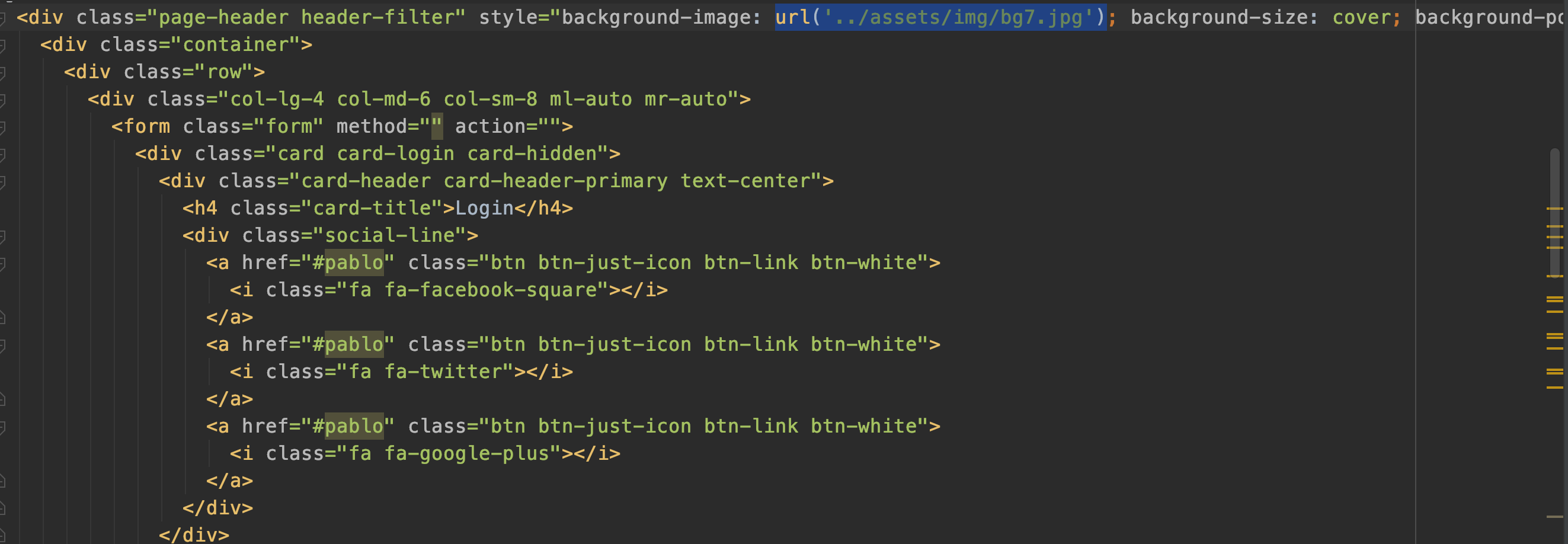inline css for background-image · Issue #165 · creativetimofficial/ct ...