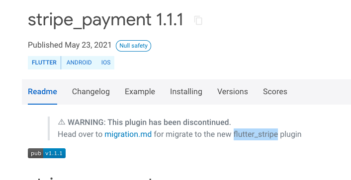 stripe-android needs to be upgraded to 16.*.* · Issue #301 · jonasbark/flutter_stripe_payment ...
