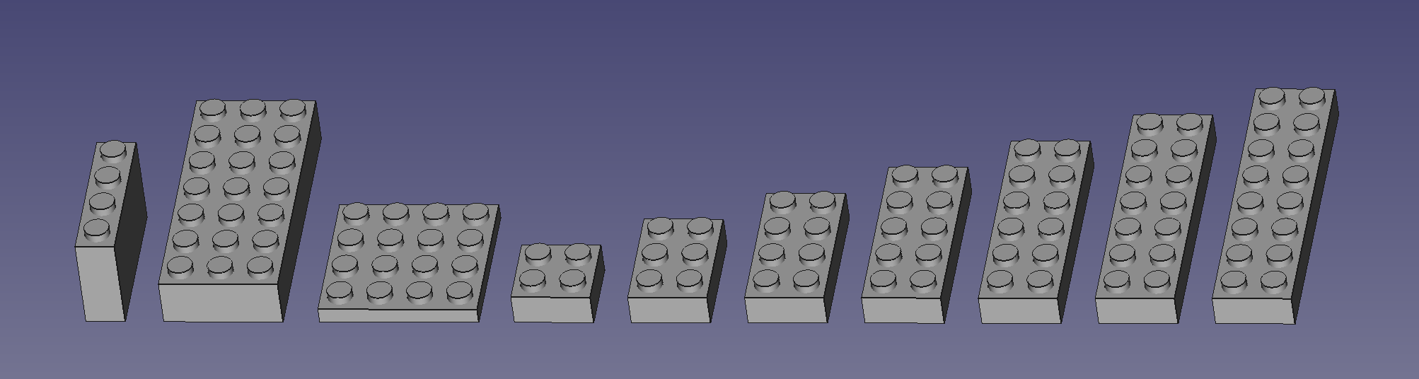 GitHub - paulcobbaut/FreeCAD-Brick: Creating Lego compatible bricks ... GitHub - paulcobbaut/FreeCAD-Brick: Creating Lego compatible bricks ...