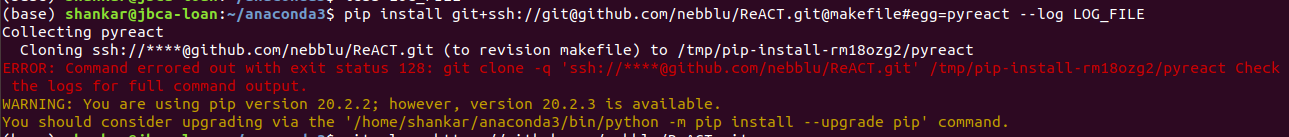 Installation error · Issue #12 · nebblu/ReACT · GitHub