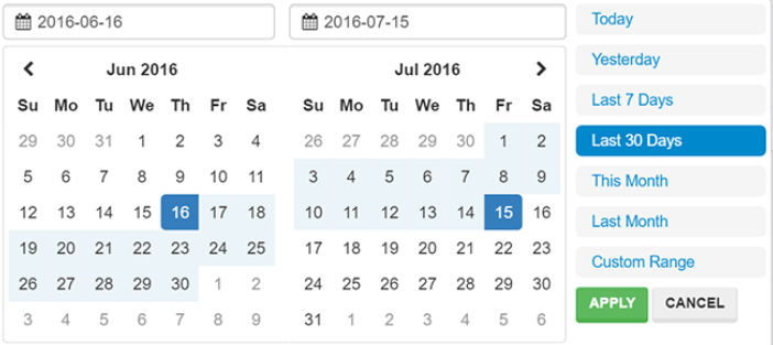 React Bootstrap Date Range Picker Summafinance