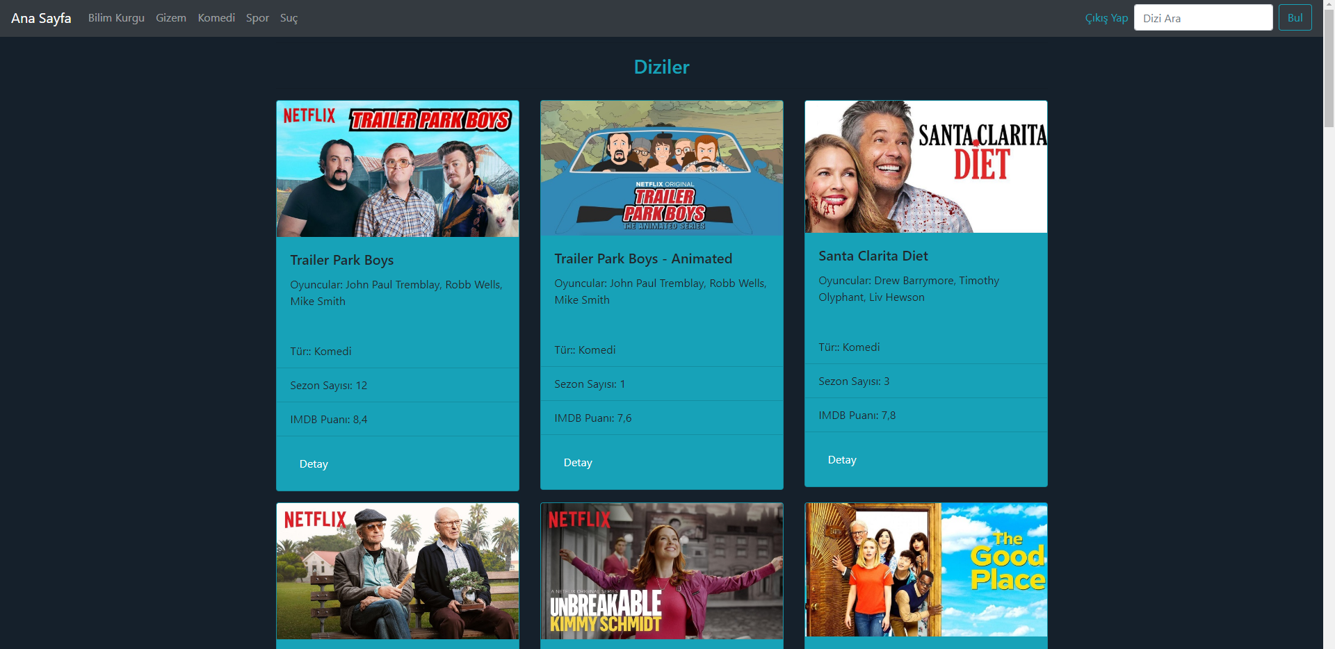 GitHub - rizayuksel/djangoDiziIncelemeWithElasticsearch: Django Dizi Inceleme With Elasticsearch