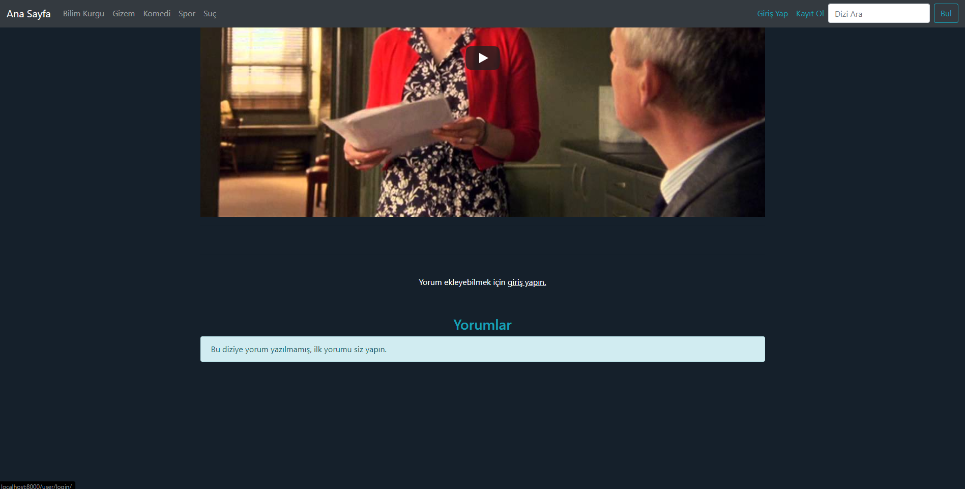 GitHub - rizayuksel/djangoDiziIncelemeWithElasticsearch: Django Dizi Inceleme With Elasticsearch