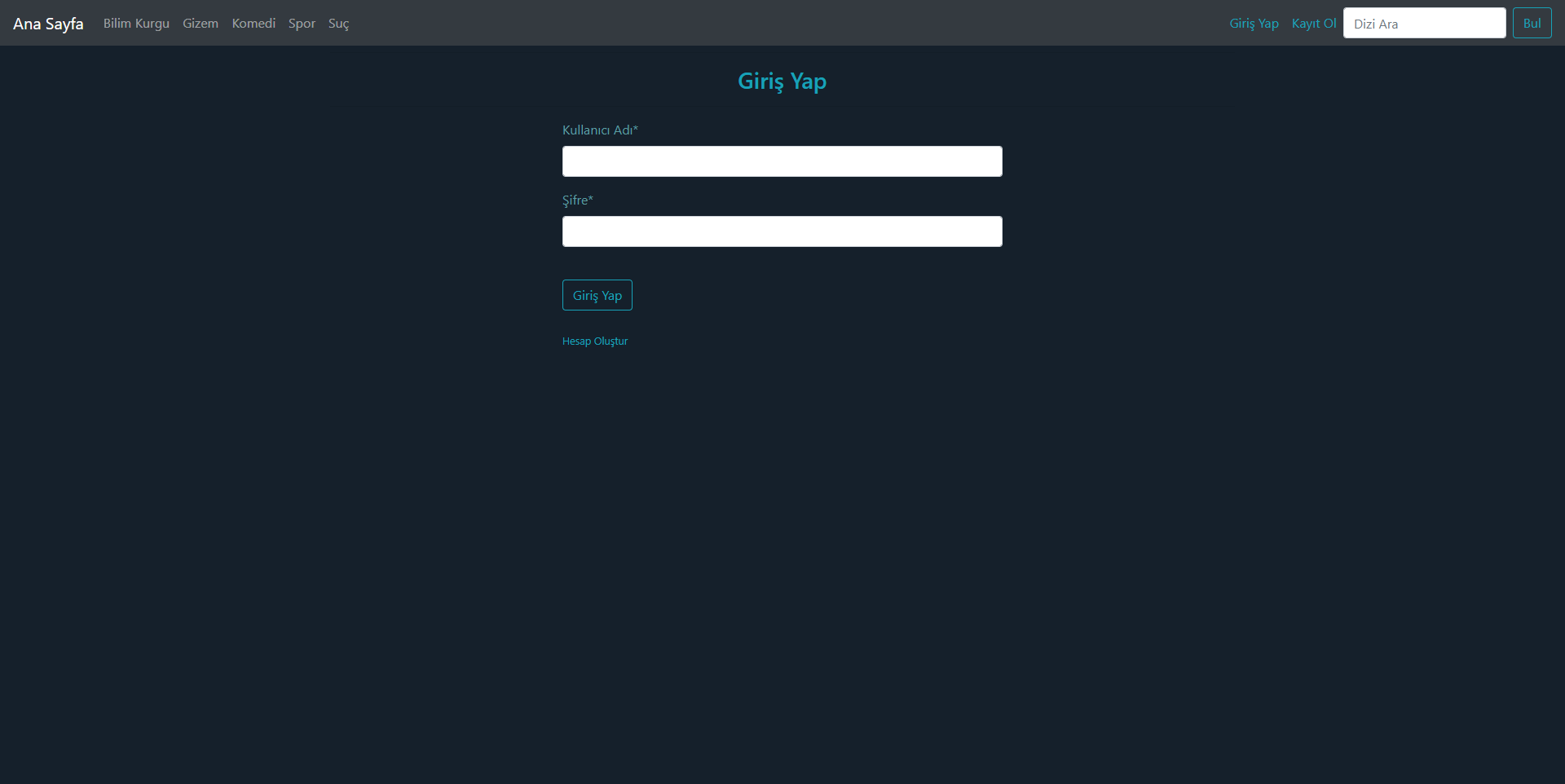 GitHub - rizayuksel/djangoDiziIncelemeWithElasticsearch: Django Dizi Inceleme With Elasticsearch