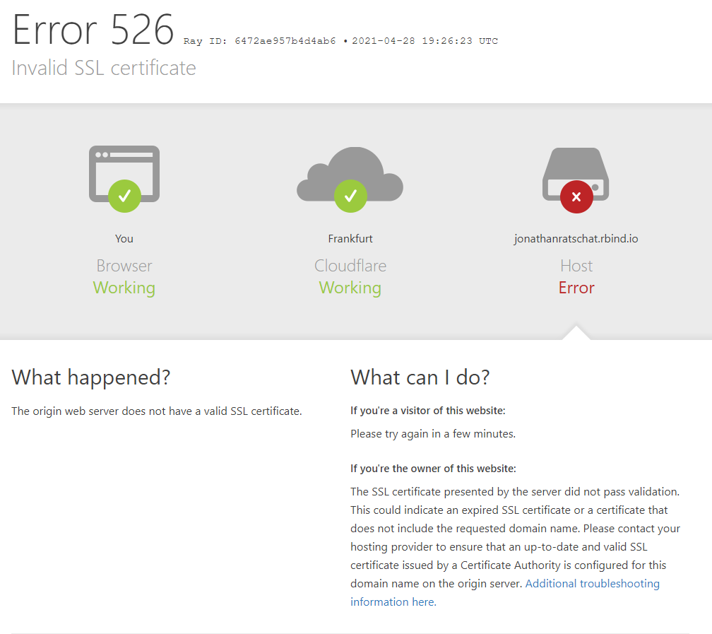Error message: Add a CNAME record · Issue #796 · rbind/support · GitHub