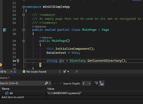 Directory.GetCurrentDirectory() points to C:\WINDOWS\system32 · Issue #8349 · microsoft ...