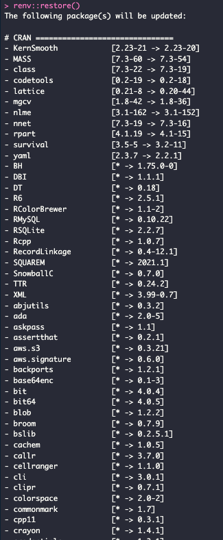 Problems with renv::restore() in Mac M2 · Issue #1551 · rstudio/renv ...