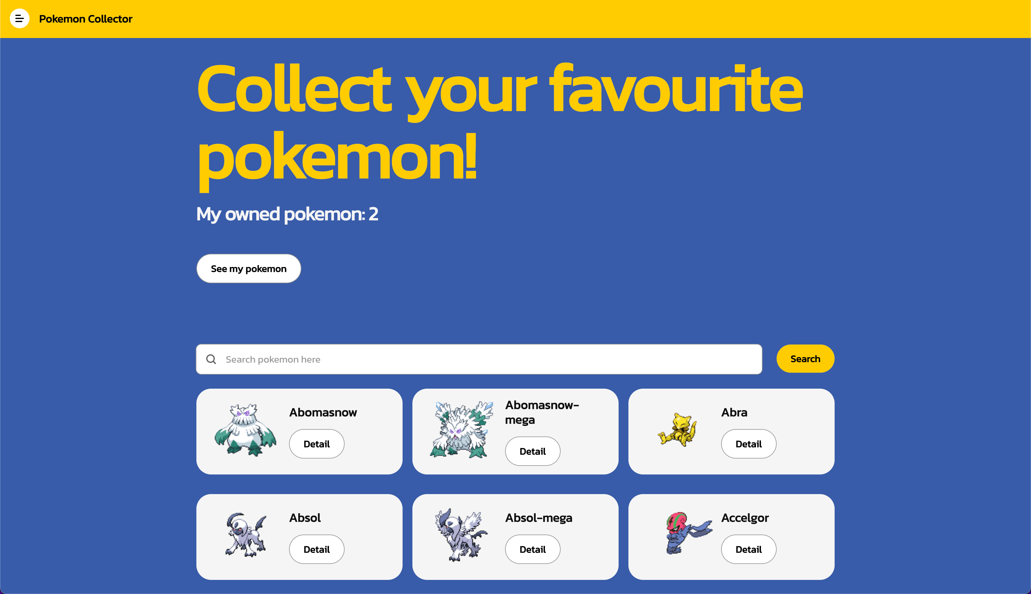 Github Madnanrizqu Pokemon Collector