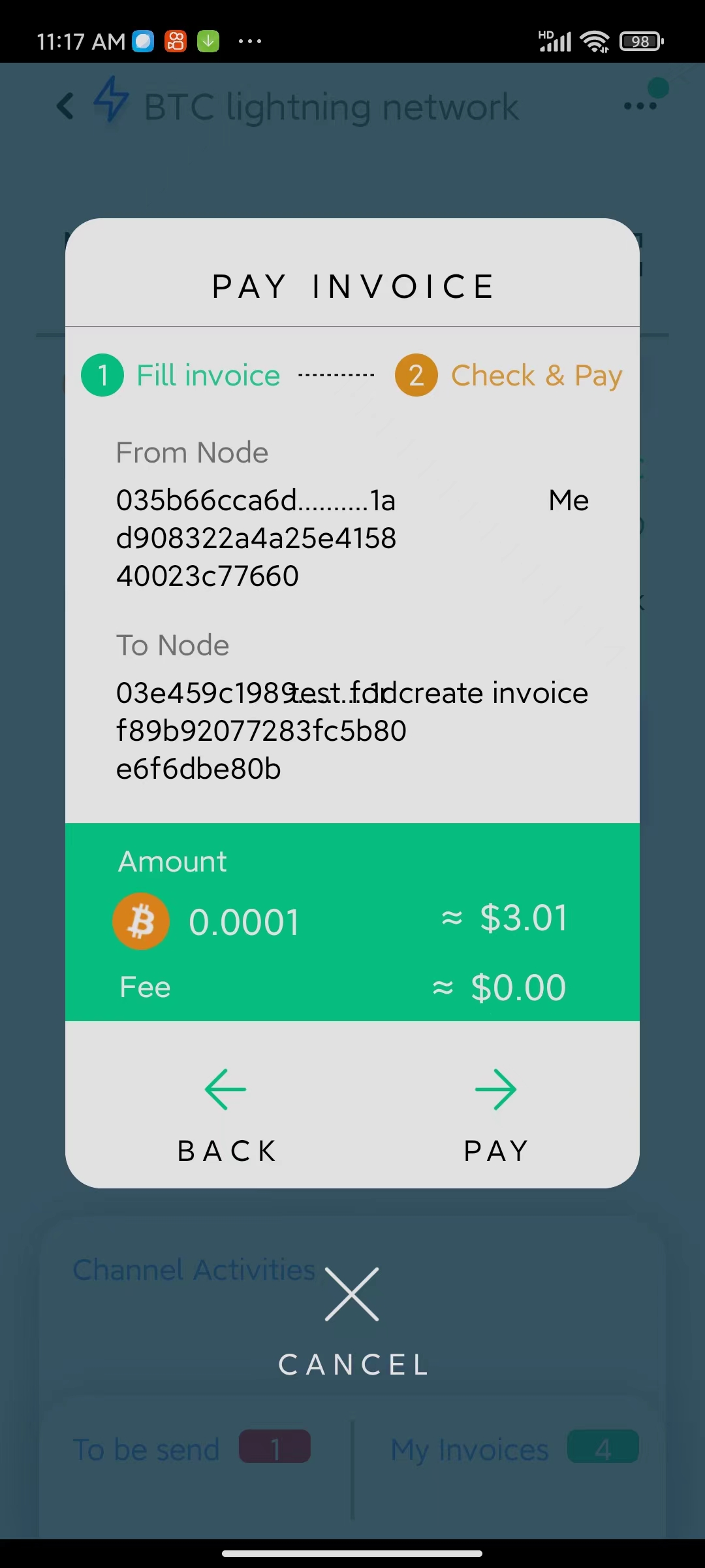 The UI error in pay invoice dialog · Issue #71 · omnilaboratory/OBAndroid · GitHub