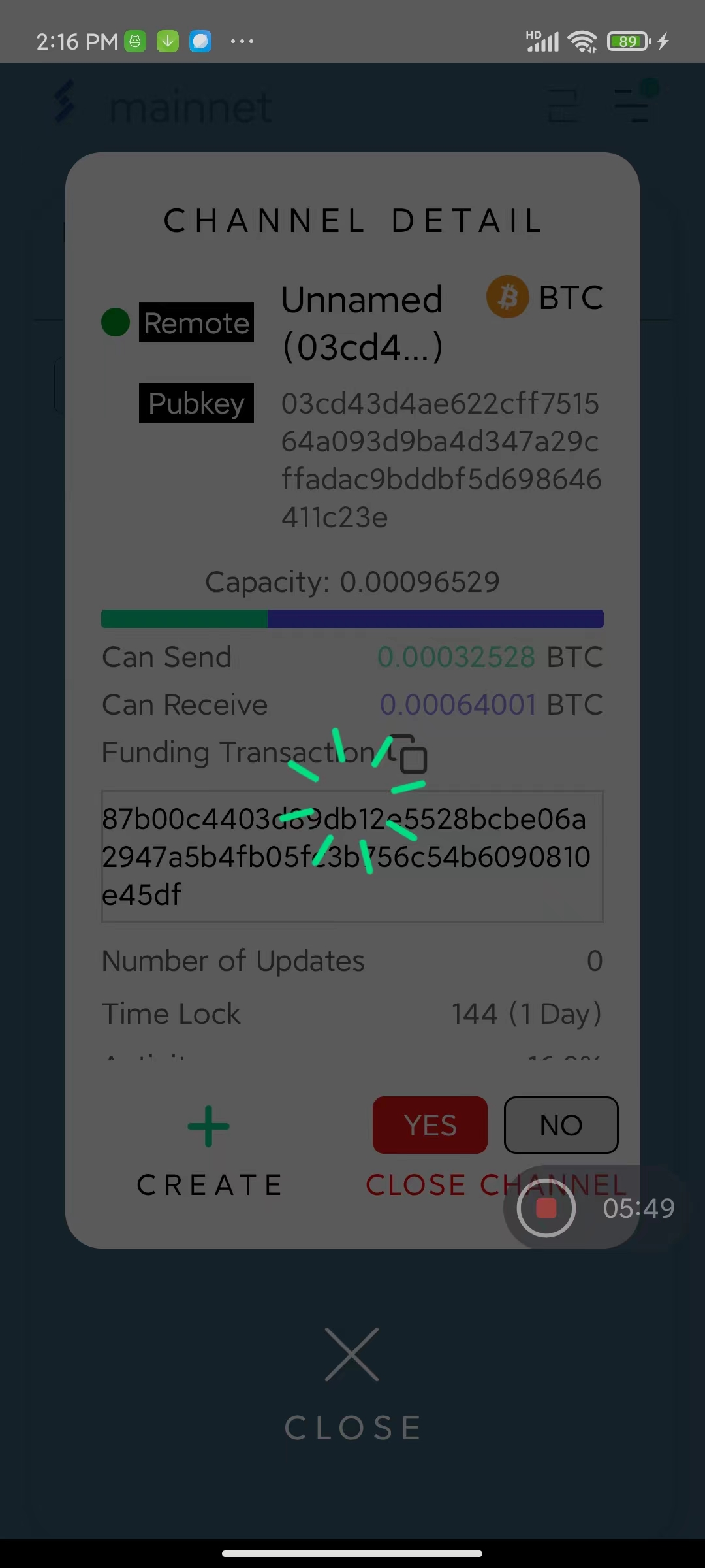 Closing the channel on the main network is always loading · Issue #74 · omnilaboratory/OBAndroid ...
