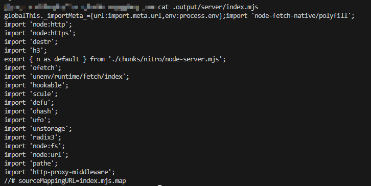 npm run build 编译后执行node .output/server/index.mjs 没有反应 · Issue #236 · WongSaang/chatgpt-ui · GitHub