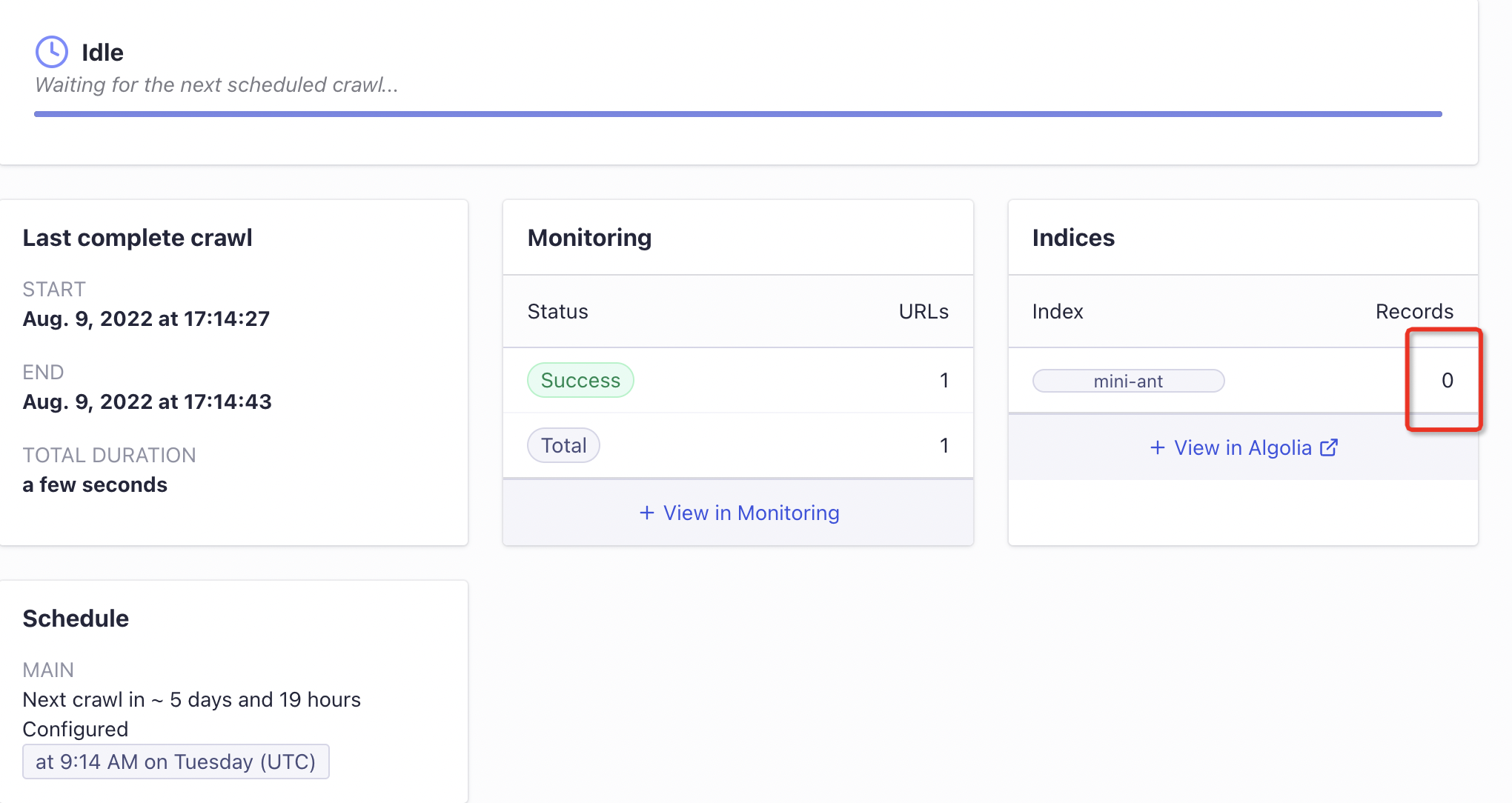 No Records Extracted · Issue #1497 · algolia/docsearch · GitHub
