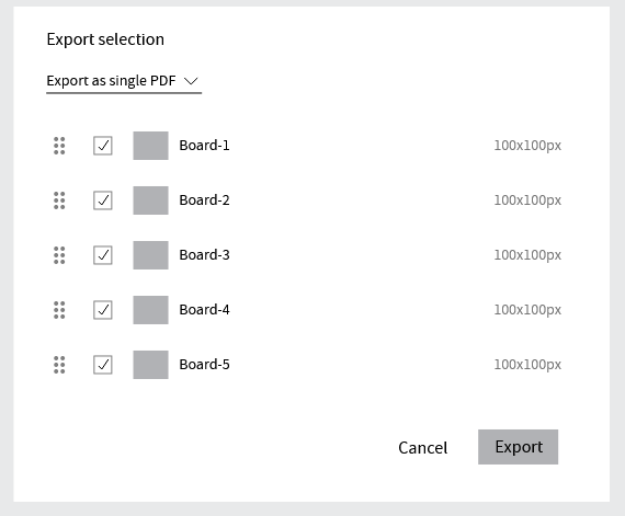 feature: Export multiple boards as single PDF · Issue #2444 · penpot/penpot · GitHub