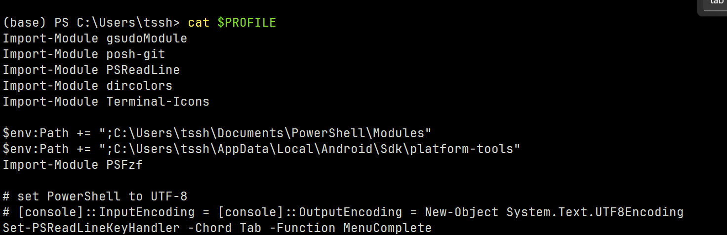 Tab MenuCompletion didn't work · Issue #3747 · PowerShell/PSReadLine · GitHub