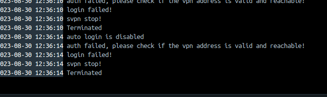 Path selection failed, possibly because network connection error occurs. Please try again later ...
