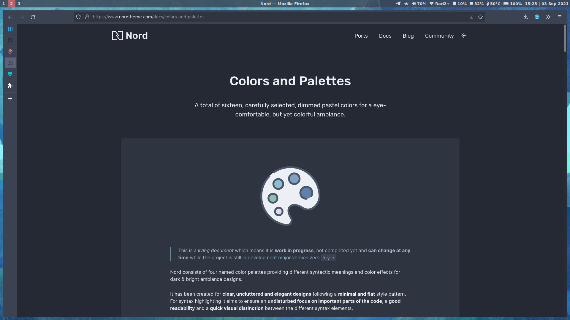 GitHub - DaemonLife/Compact_Nord_Firefox: Compact Firefox with Nord theme.