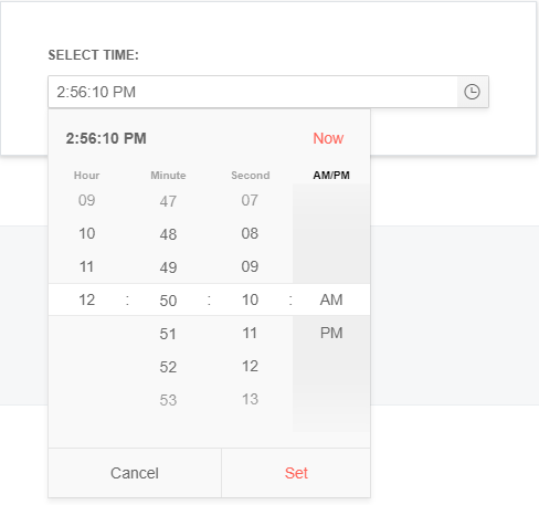 Editing TimePicker "modern" component type shows NaN · Issue #5865 ...