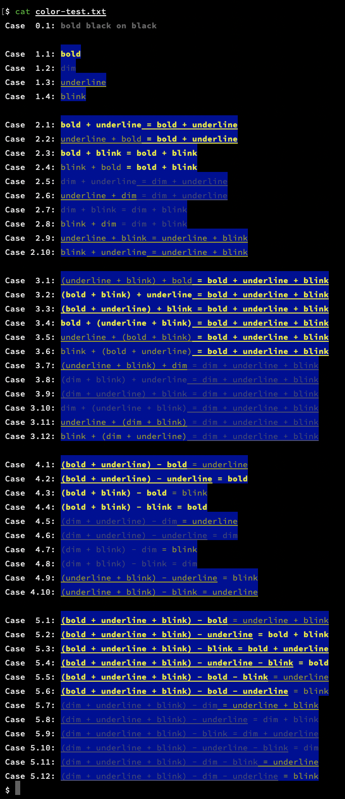 ANSIWriter doesn't support SGR 2;37;0m · Issue #320 · rivo/tview · GitHub