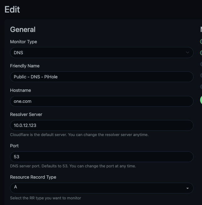 Feature Request - Specify DNS servers to be used for uptime kuma in Settings · Issue #3243 ...