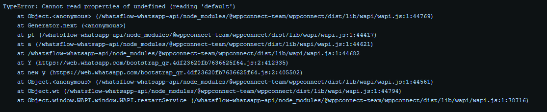 Erro na função restartService · Issue #862 · wppconnect-team/wppconnect ...