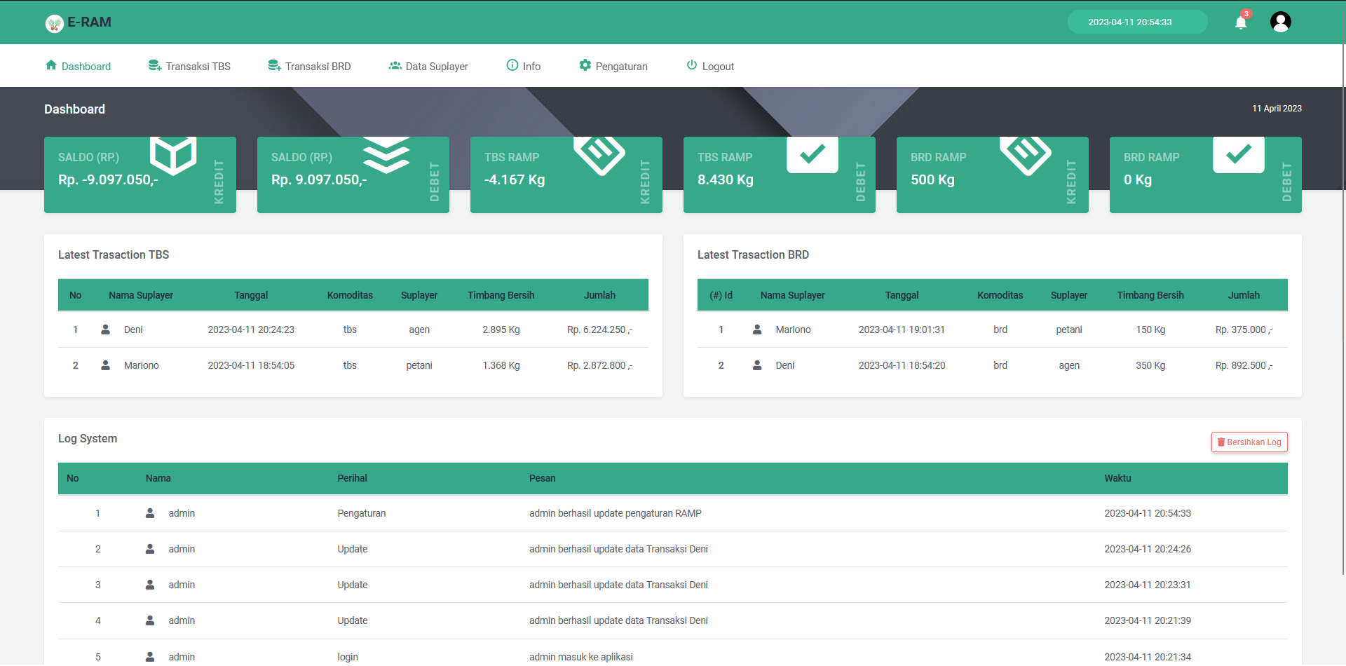GitHub - denian007/E-RAM: Aplikasi Jual Beli Sawit Dengan Mudah Dan Terdata Secara Realtime