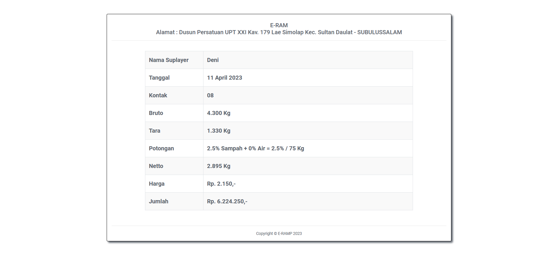 GitHub - denian007/E-RAM: Aplikasi Jual Beli Sawit Dengan Mudah Dan Terdata Secara Realtime