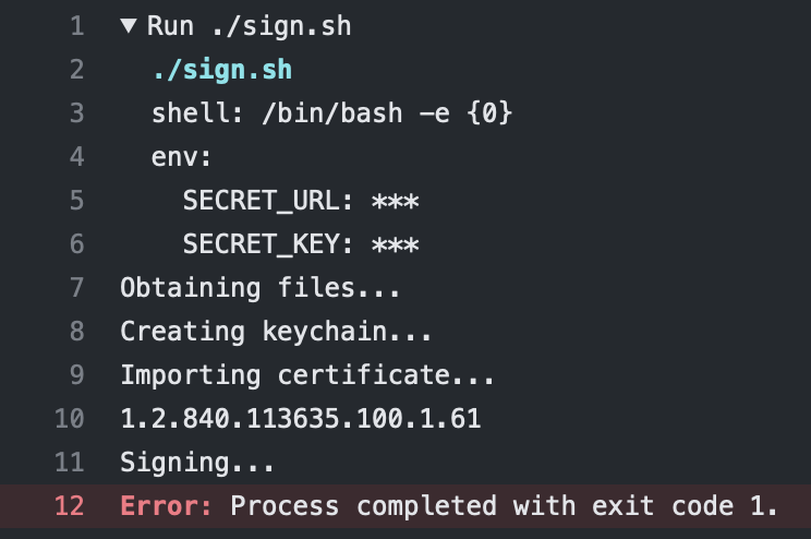 GitHub Actions CI troubleshooting · Issue #7 · SignTools/SignTools · GitHub