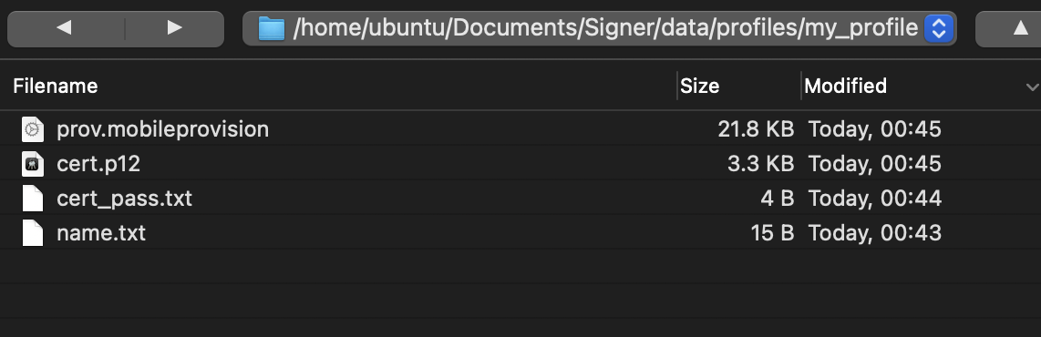 cat: cert_pass.txt: No such file or directory · Issue #22 · SignTools/SignTools · GitHub