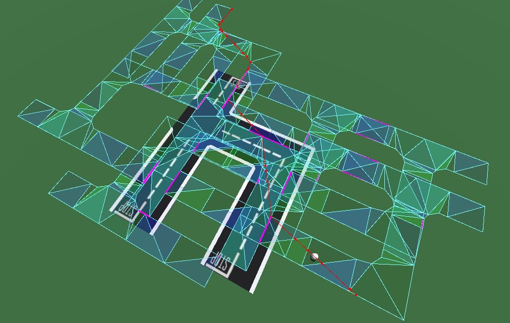 Pink artifacts on Navigation mesh · Issue #73095 · godotengine/godot · GitHub