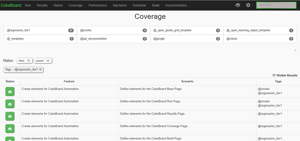 Github Jdavis2007cukeboard This Repository Contains A Web Application To Use With A Cucumber