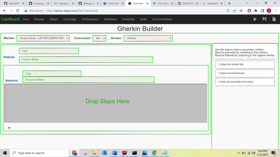 GitHub - jdavis2007/CukeBoard: This repository contains a web application to use with a Cucumber ...