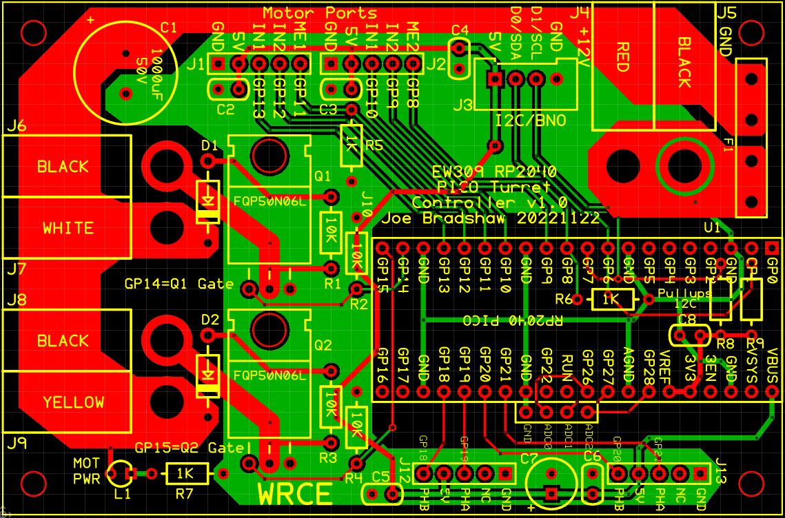 GitHub - jebradshaw/EW309_FY24_Turret_Pico: RP2040 Pico printed circuit ...