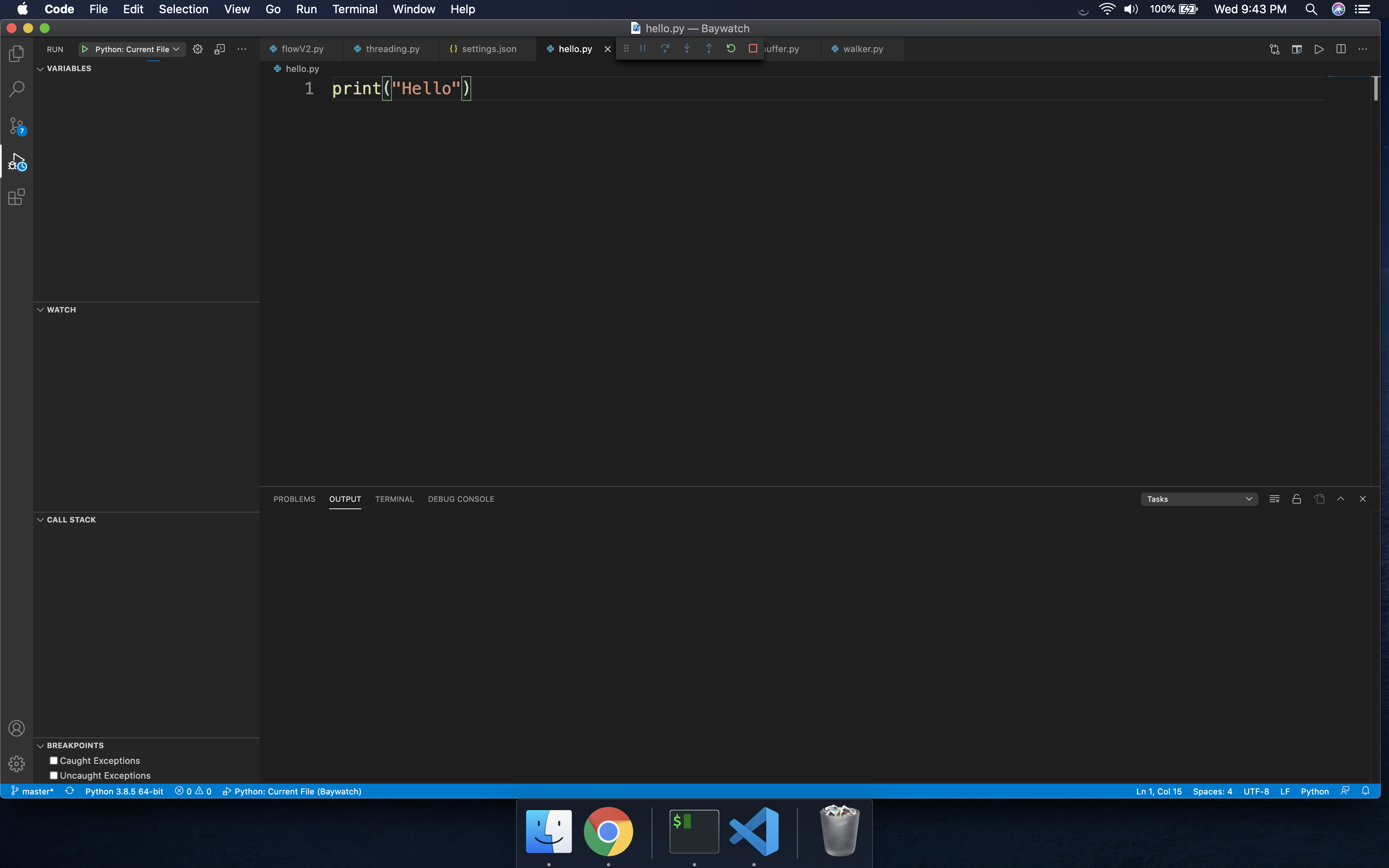 Run Button or F5 In The Debug Console Doesn t Run Python Code Issue 14619 Microsoft 