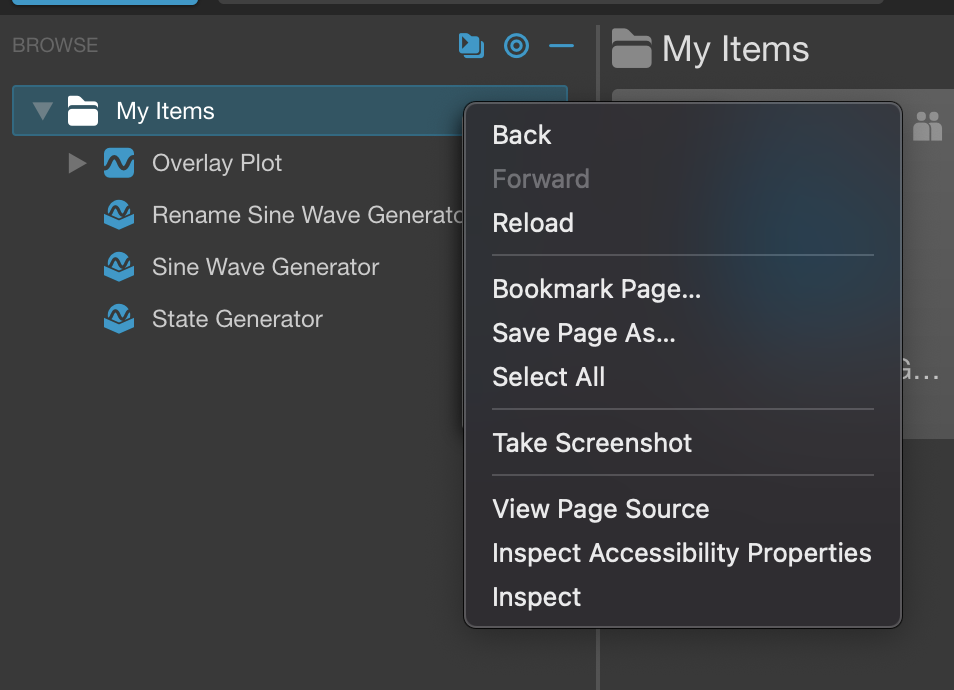 In Firefox, right click on tree shows browser menu (in addition to tree ...