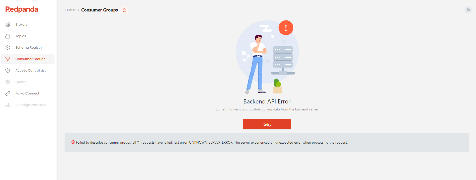 Oracle Streaming Error List group and lack of information · Issue #420 · redpanda-data/console ...