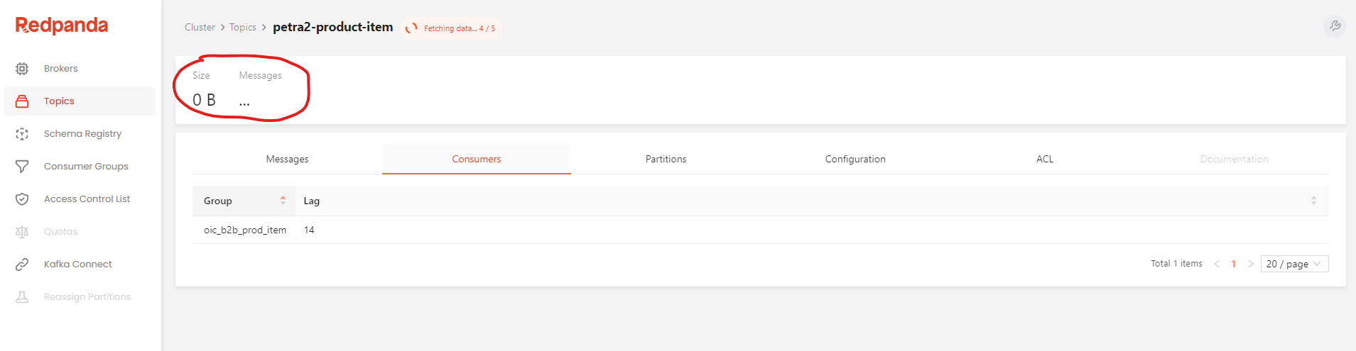 Oracle Streaming Error List group and lack of information · Issue #420 ...
