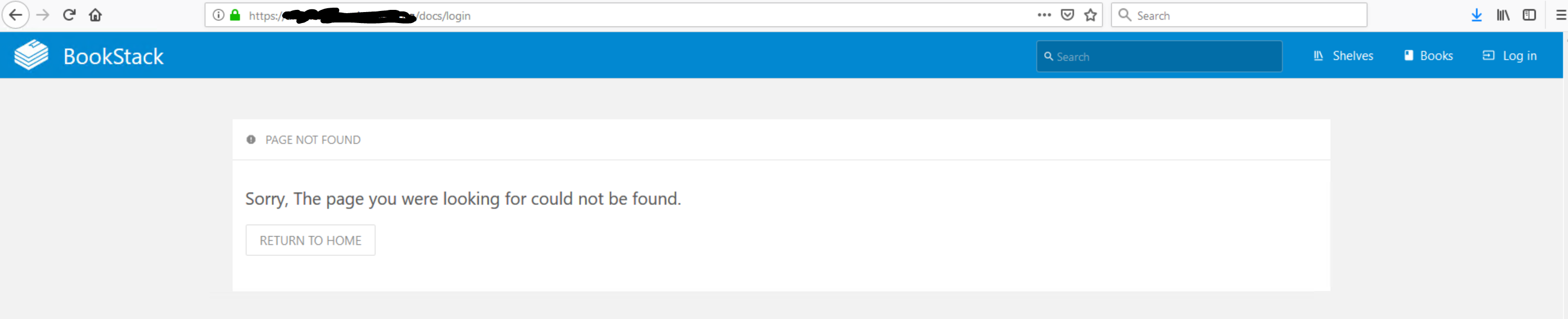 Sorry, The page you were looking for could not be found error immediately after install · Issue ...