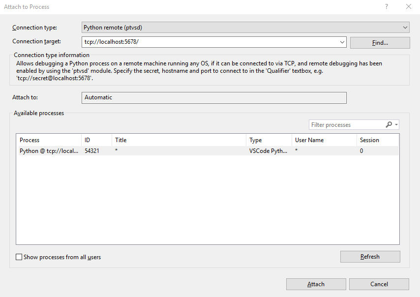 Failed to load debug adapter · Issue #4761 · microsoft/PTVS · GitHub