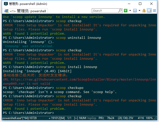 Can't shim 'python.exe': File doesn't exist · Issue #652 · neolee/pilot · GitHub