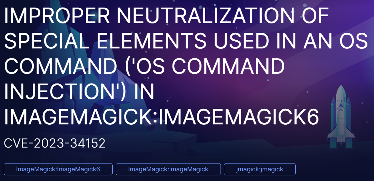 Magicknetcore Has Vulnerable Cve 2023 34152 · Issue 1431 · Dlemstramagicknet · Github 8024