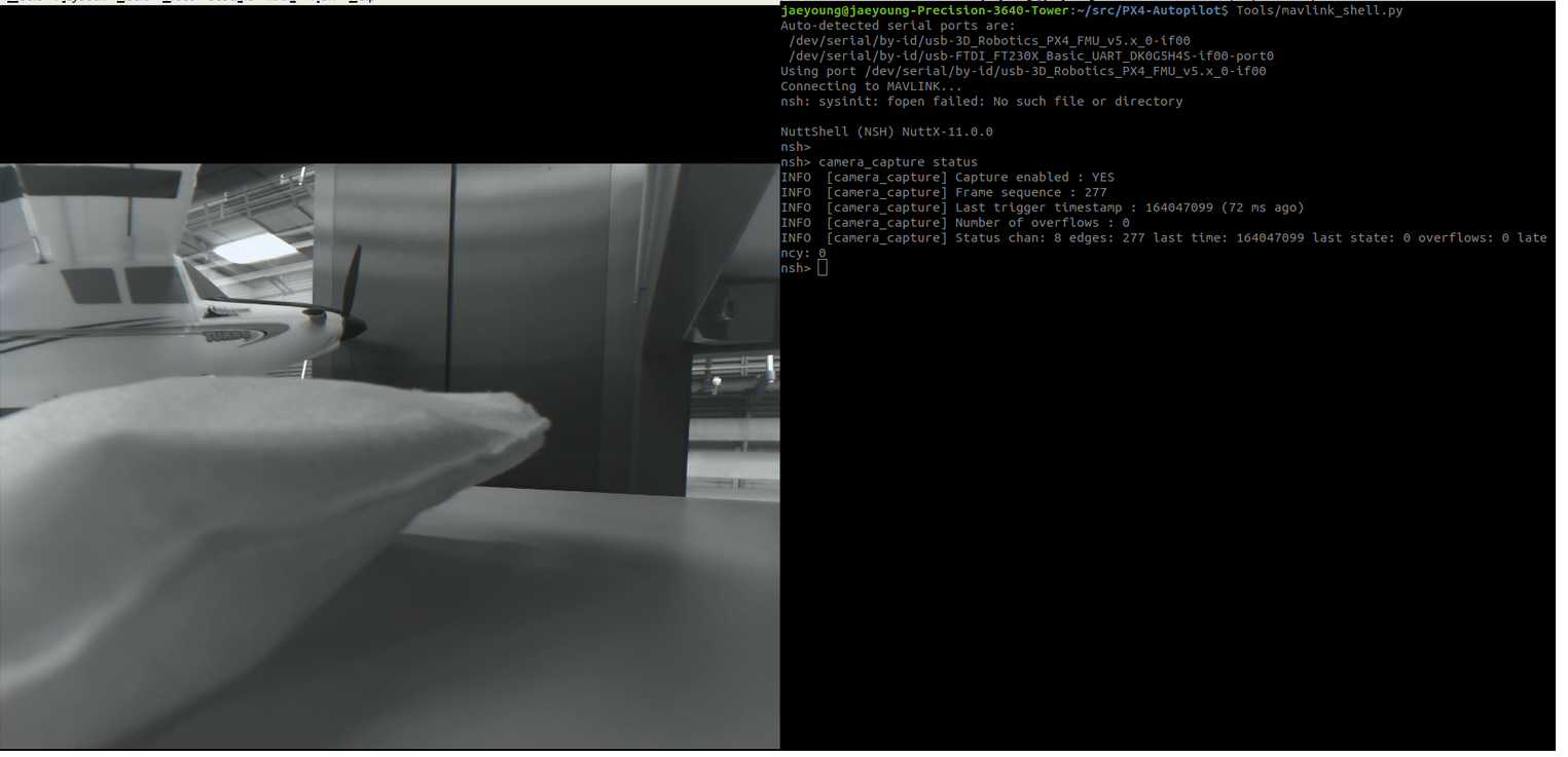 Enabling camera capture for VIO applications · Issue #21915 · PX4/PX4-Autopilot · GitHub