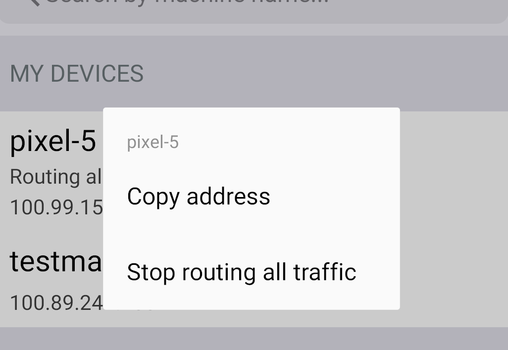 Default route UI for android · Issue #1401 · tailscale/tailscale · GitHub