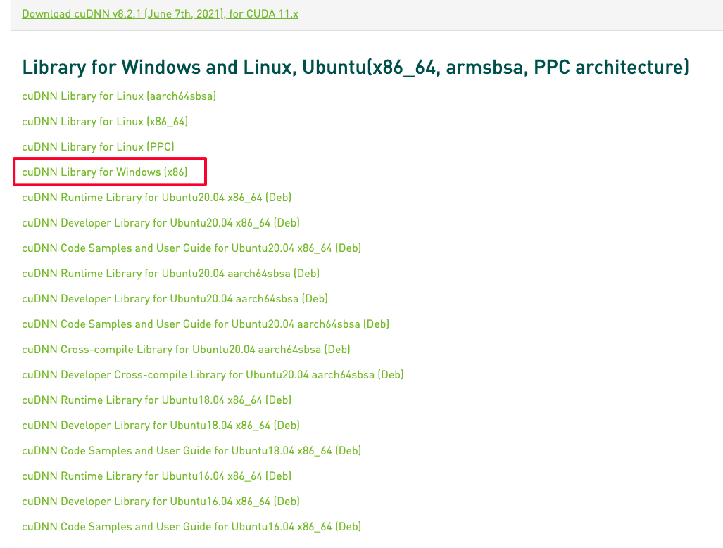请问安装cuda11 2的时候报cudnn不是8 2的。但是nvidia官网8 2的cudnn对应着的是11 3的cuda。 · Issue 38668 · Paddlepaddle
