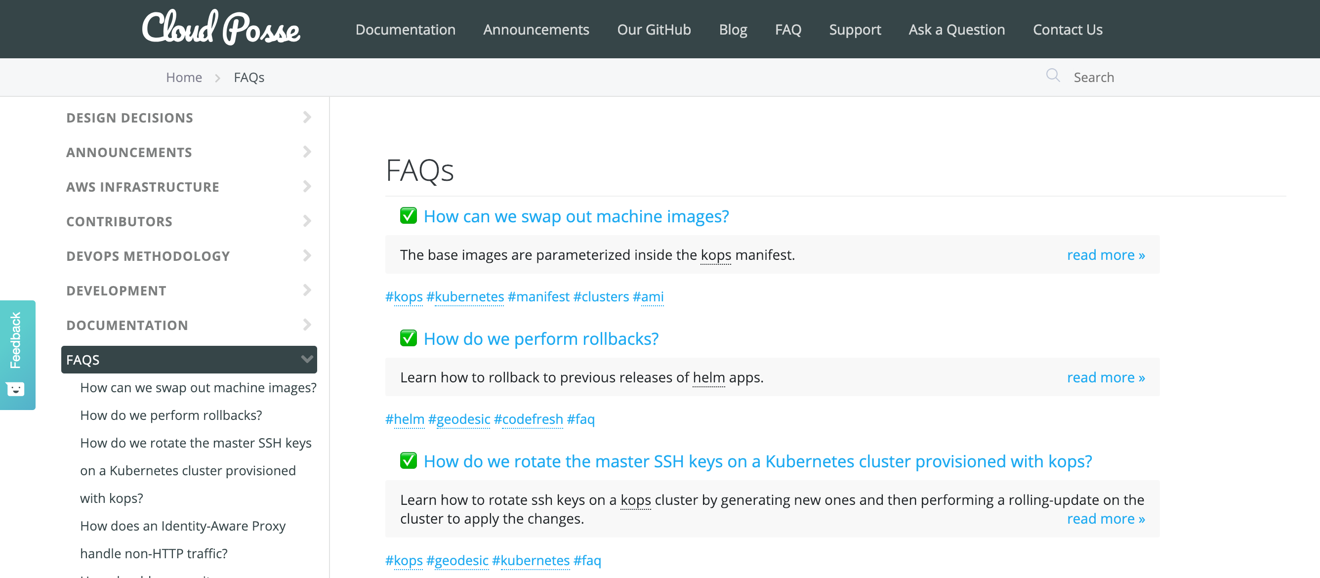 Fix Link Color on Index Pages · Issue #380 · cloudposse/docs · GitHub