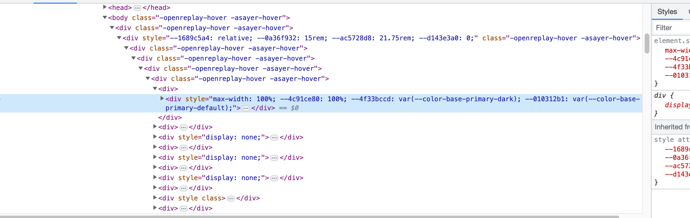 Replay Dom Attributes Incomplete On Vue Based Applications · Issue 1005 · Openreplayopenreplay