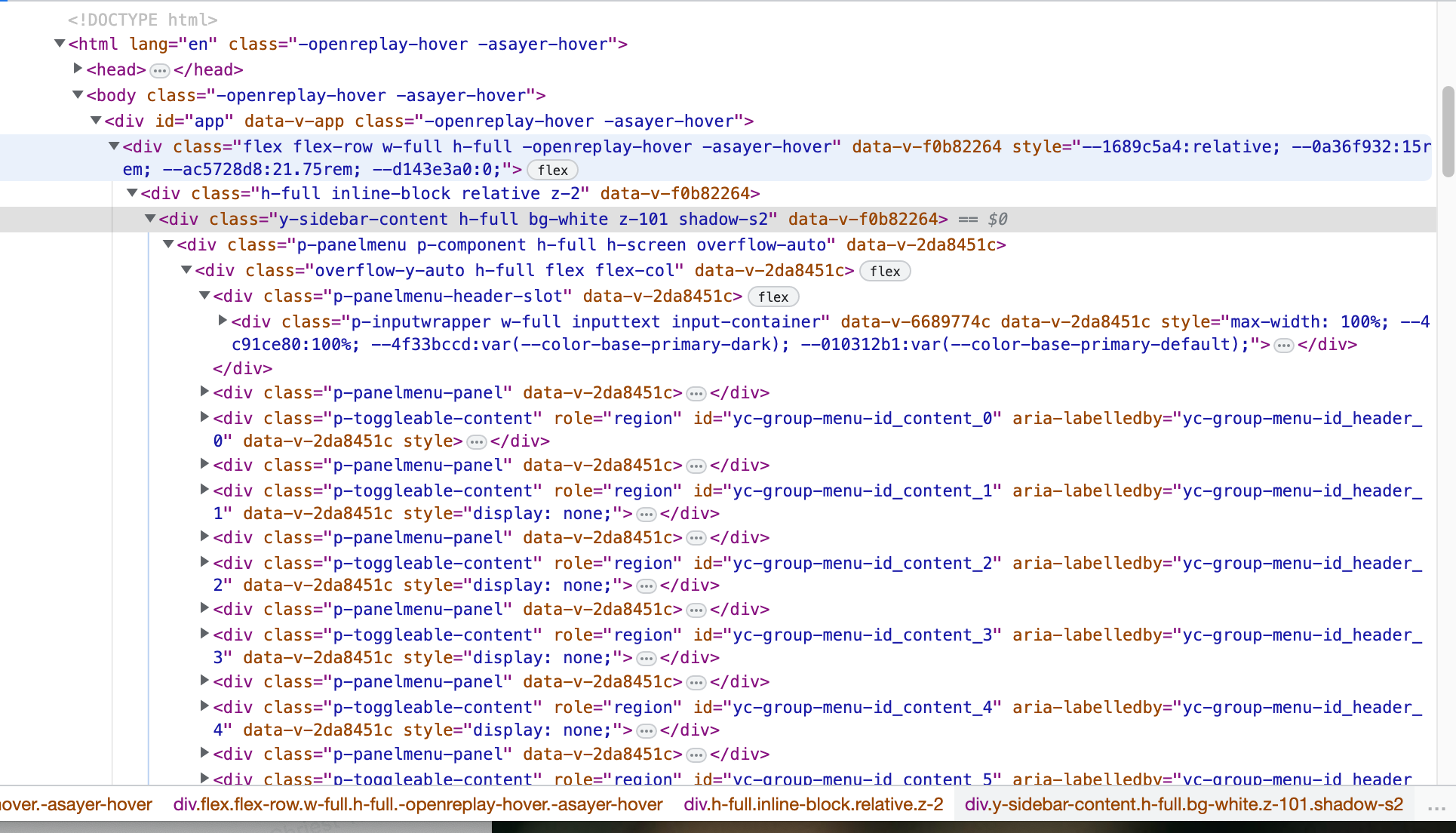 Replay Dom Attributes Incomplete On Vue Based Applications · Issue 1005 · Openreplayopenreplay
