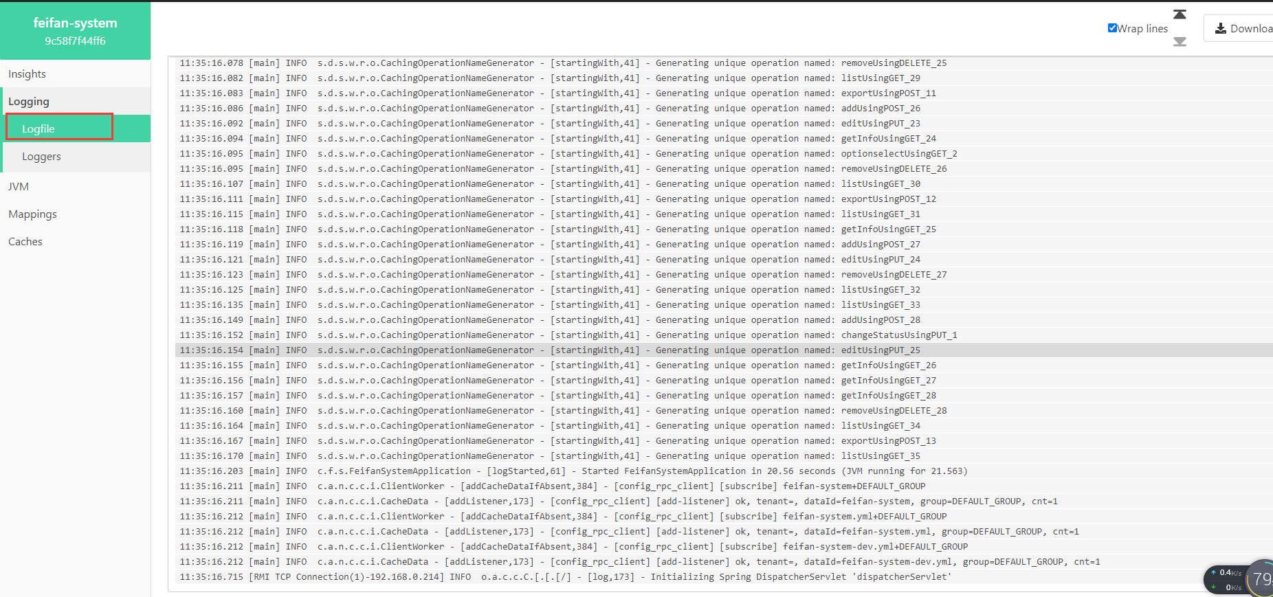 How to show all log files? · Issue #1844 · codecentric/spring-boot-admin · GitHub