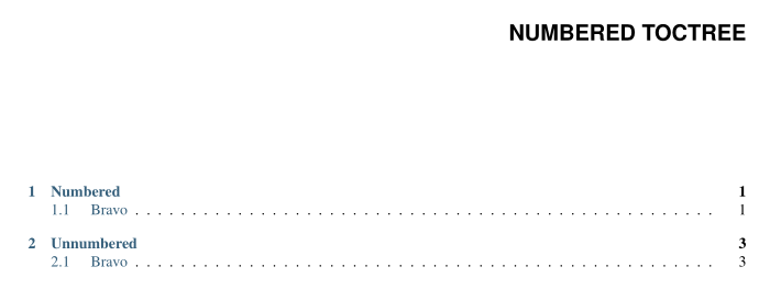 Unnumbered Toctree Has Numbers In Latex Output · Issue 8087 · Sphinx Docsphinx · Github