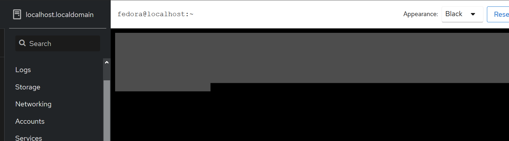 texts in the terminal are invisible on firefox · Issue #13926 · cockpit ...